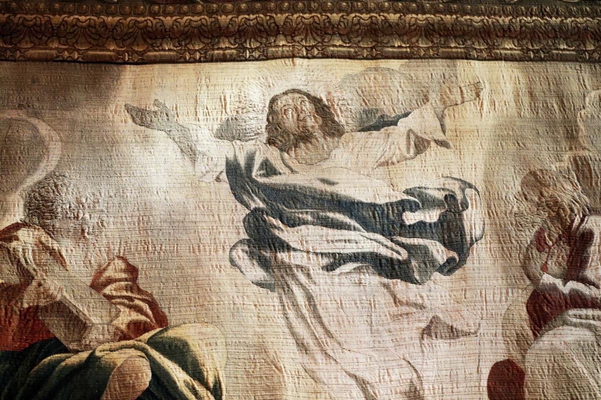 Photos: Ancient, intricate tapestries on display after 16-year ...