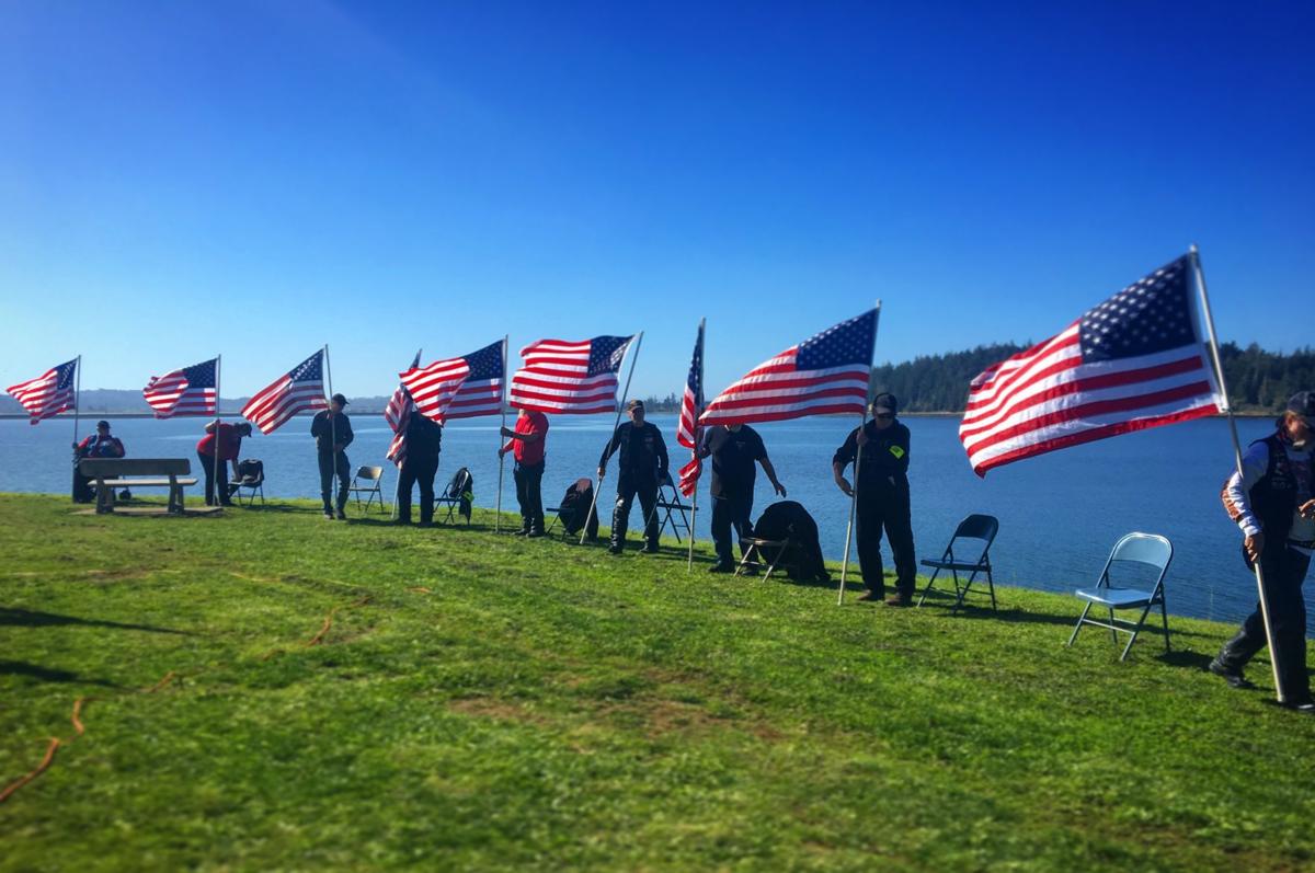 Long-awaited Gold Star marker unveiled at Dewett Veterans Memorial site ...