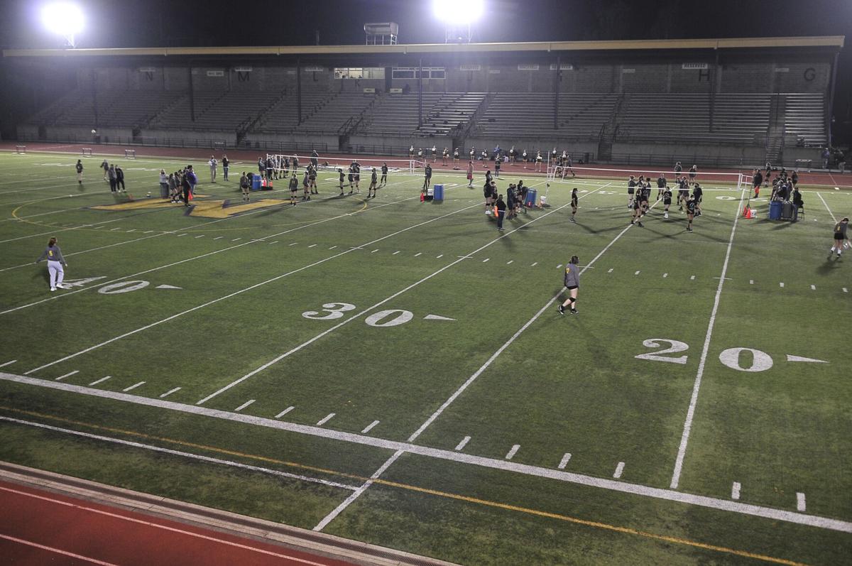 Volleyball players get their night under the lights | Local Sports ...