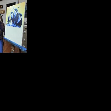 Don McMichael prepares to unveil his final OCMA festival poster Friday ...