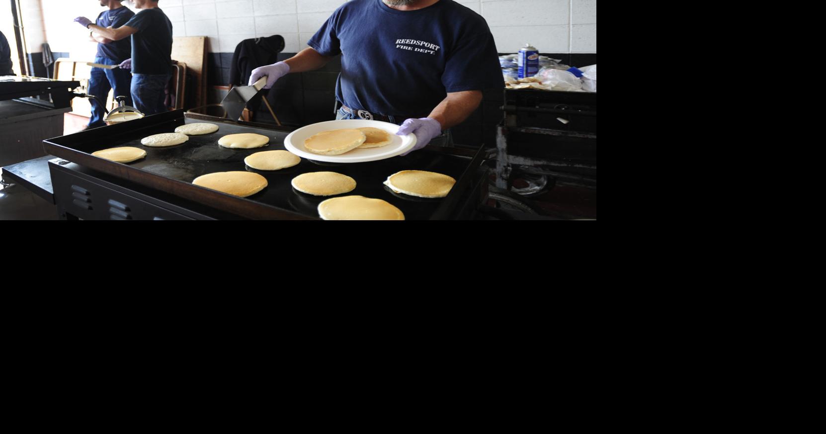 Firefighters serve up pancakes to raise money for firehouse | Photo ...