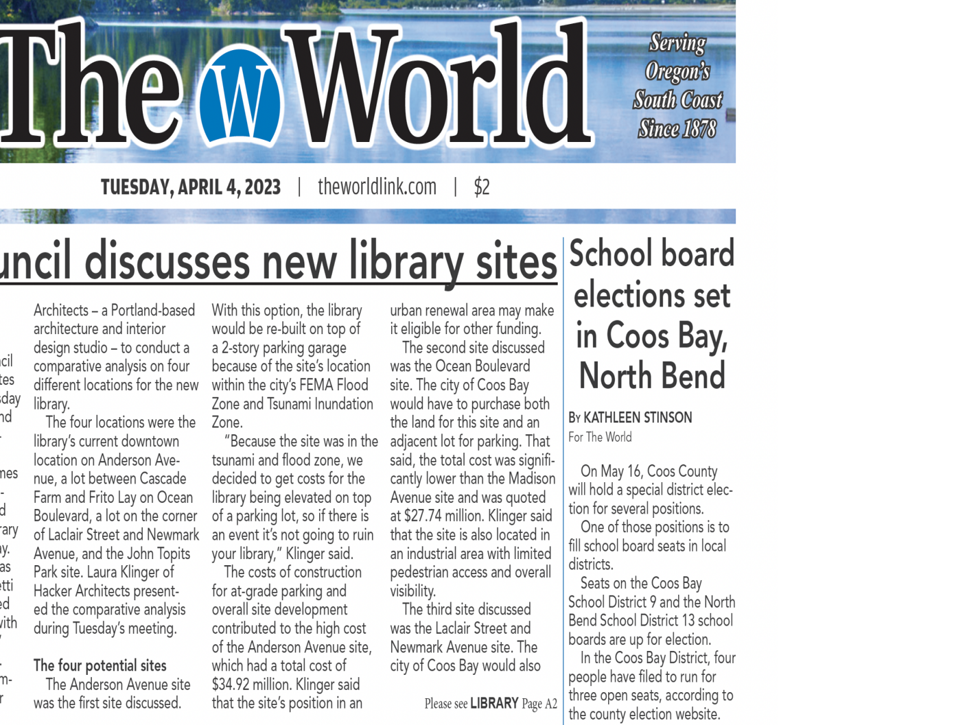 Teaching the world to listen with their eyes | News | theworldlink.com