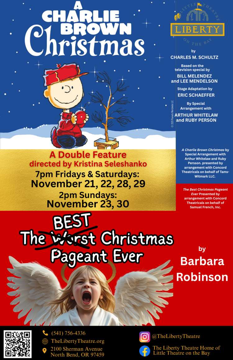 A Charlie Brown Christmas and The Best Christmas Pageant Ever – live ...