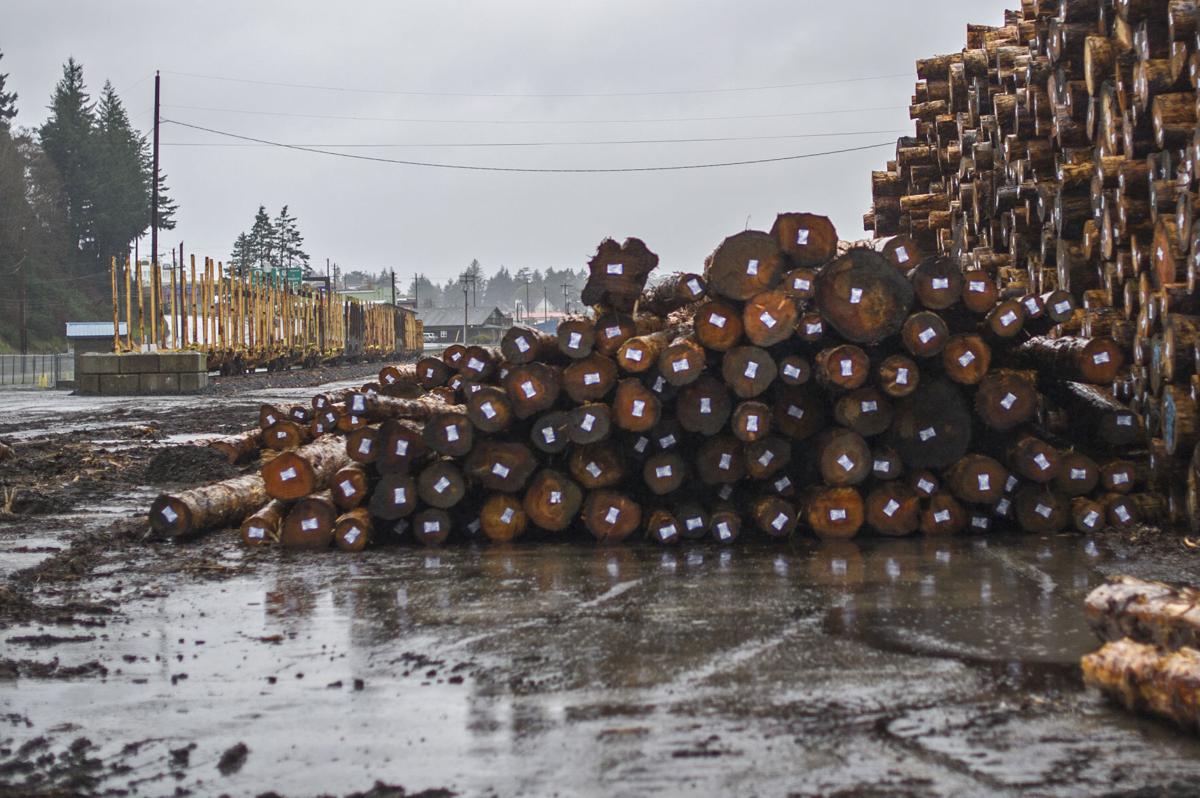 New rail spur links Willamette Valley timber to world | Business ...