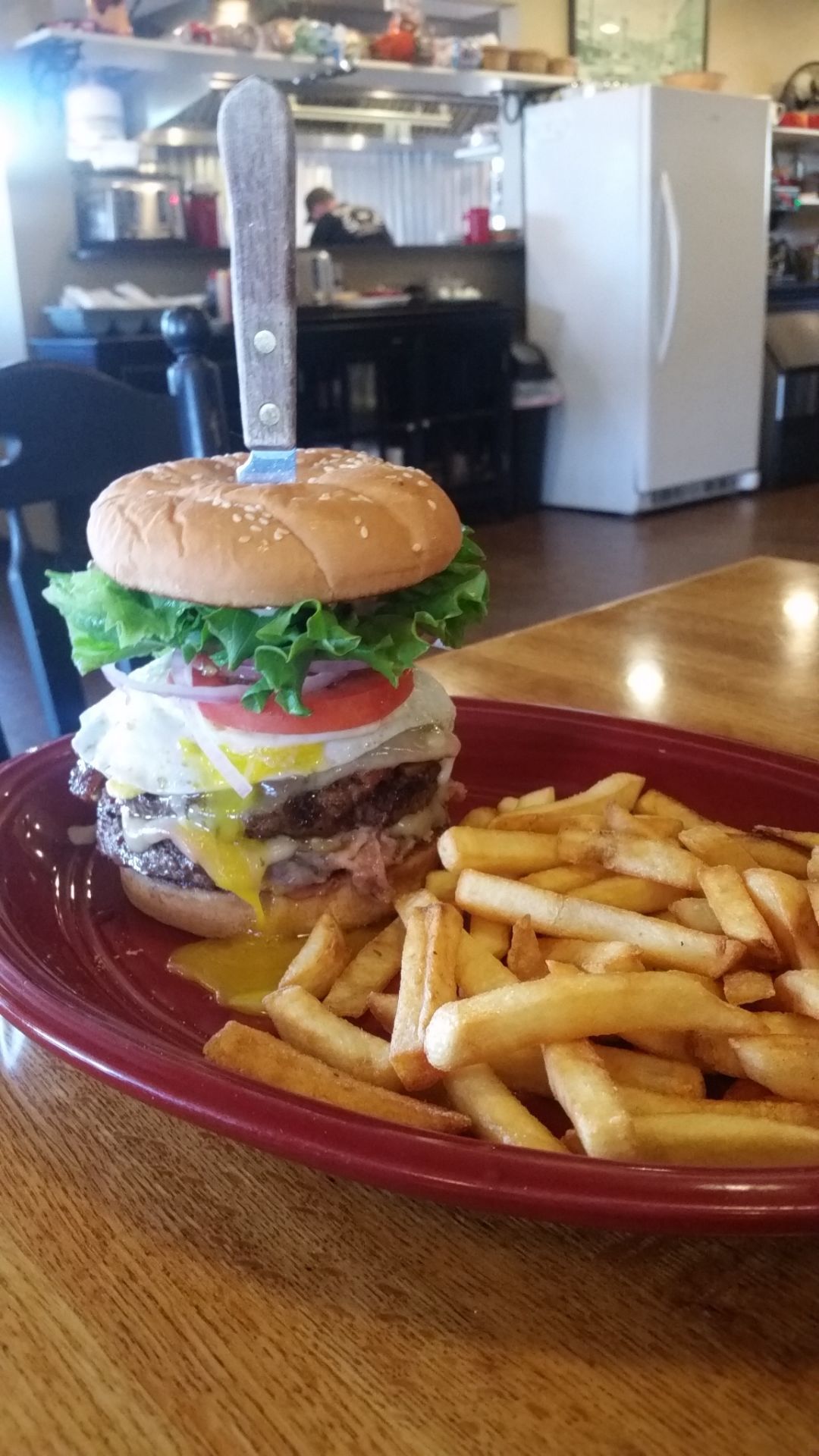 Railroad Cafe: The Logger Burger, what an introduction | Lifestyles ...
