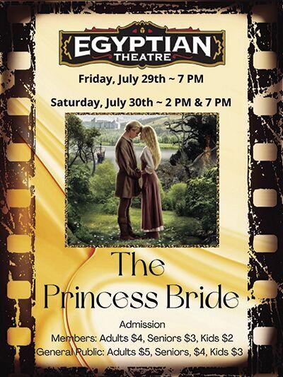 Egyptian Theatre showing The Princess Bride | Local News | theworldlink.com