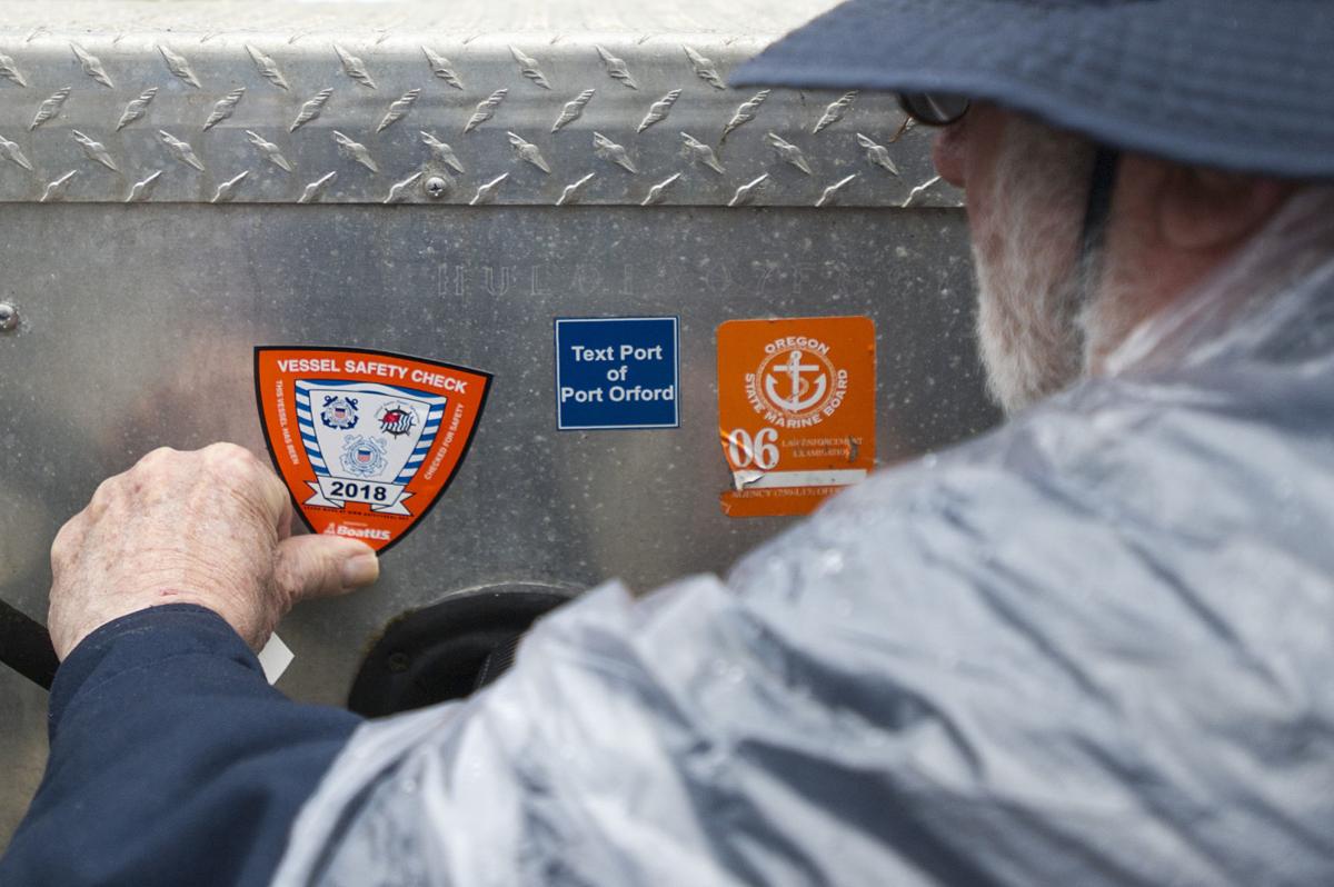 U.S. Coast Guard Auxiliary conducts routine boat safety checkups ...