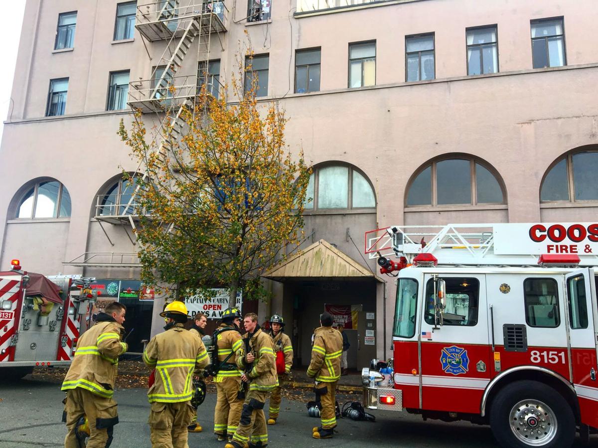 Three Hospitalized After Fire At The Tioga Building In Coos Bay Local
