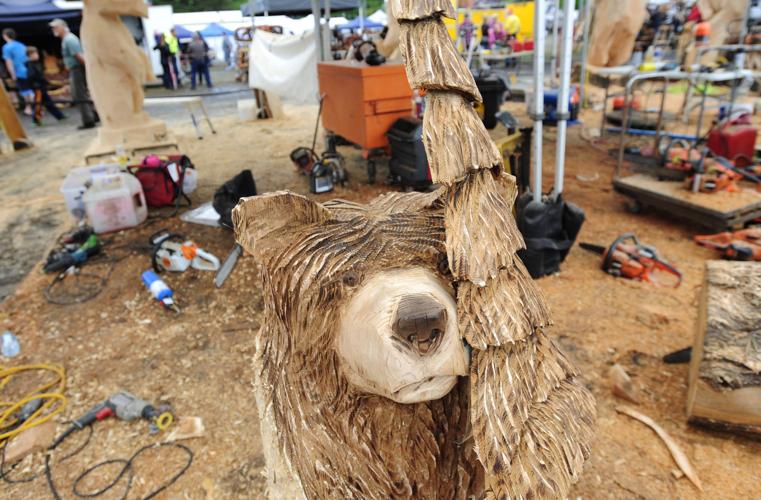 Carvers sculpt masterpieces in Chainsaw Championships | Photo ...