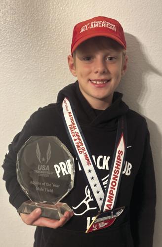 Cooper Vinyard receives USATF state track award | Local News ...