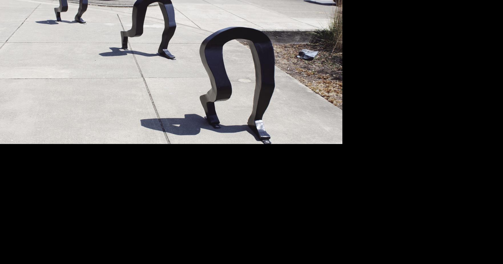 Downtown bike racks provide art and functionality | Local News ...