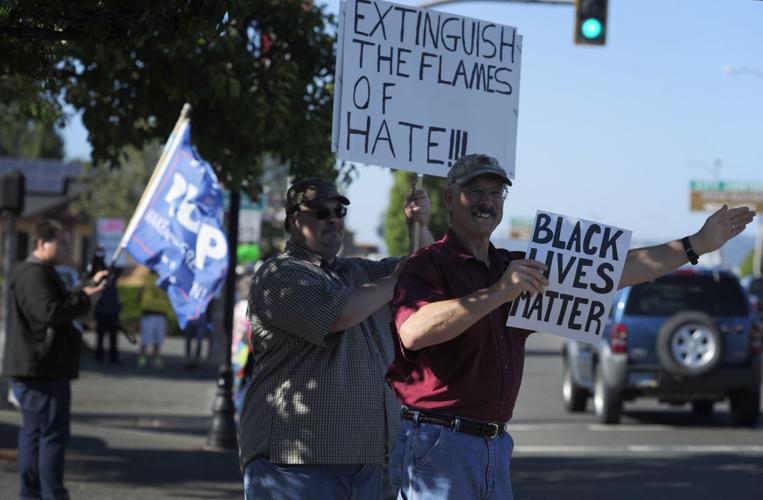 Protest Against Hate | Photo Collections | theworldlink.com