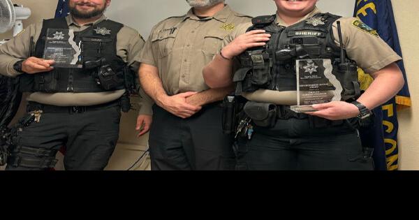 CCSO deputies receive OSSA awards | Local News | theworldlink.com