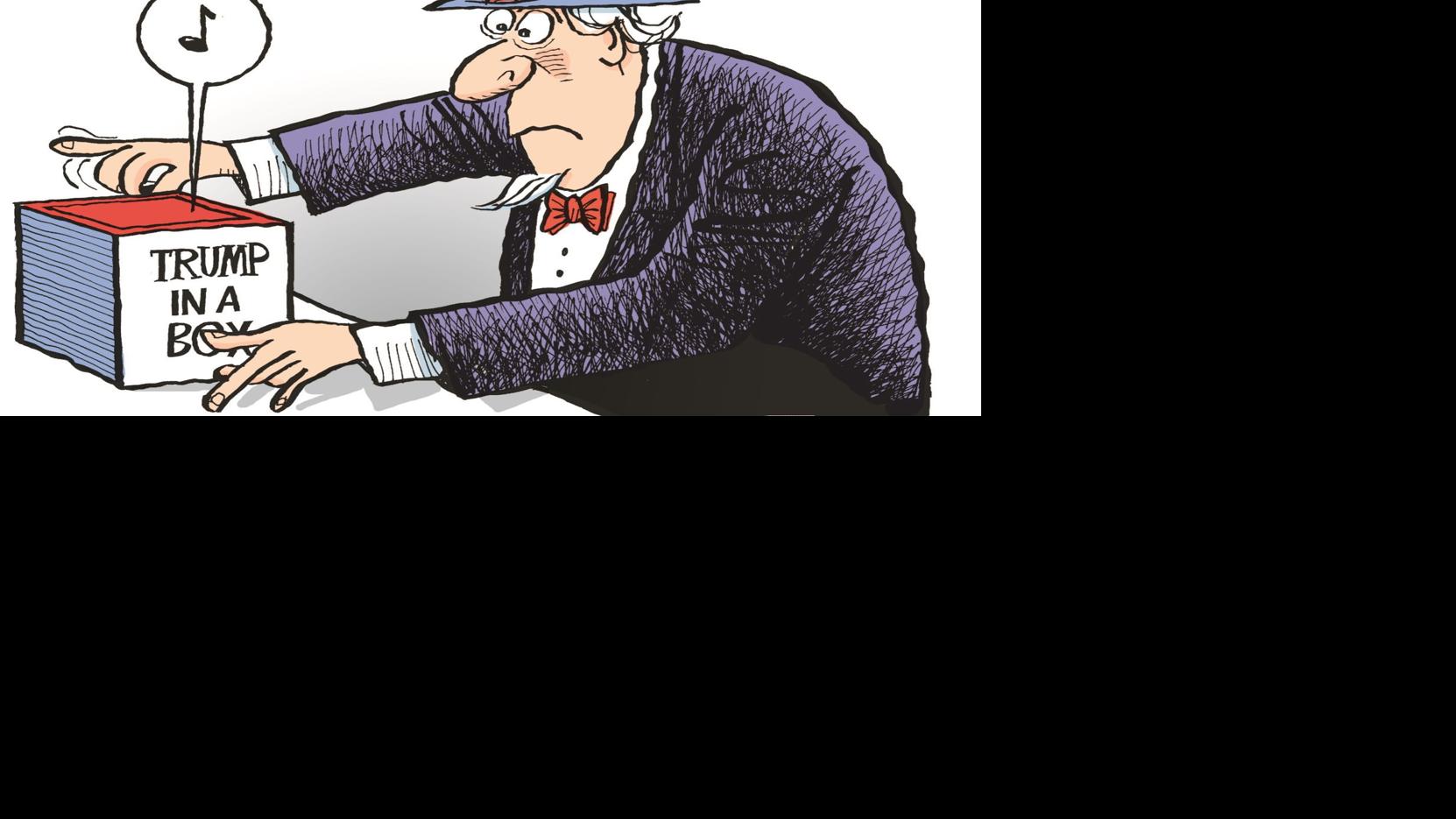 Trump in a box | Opinion | theworldlink.com