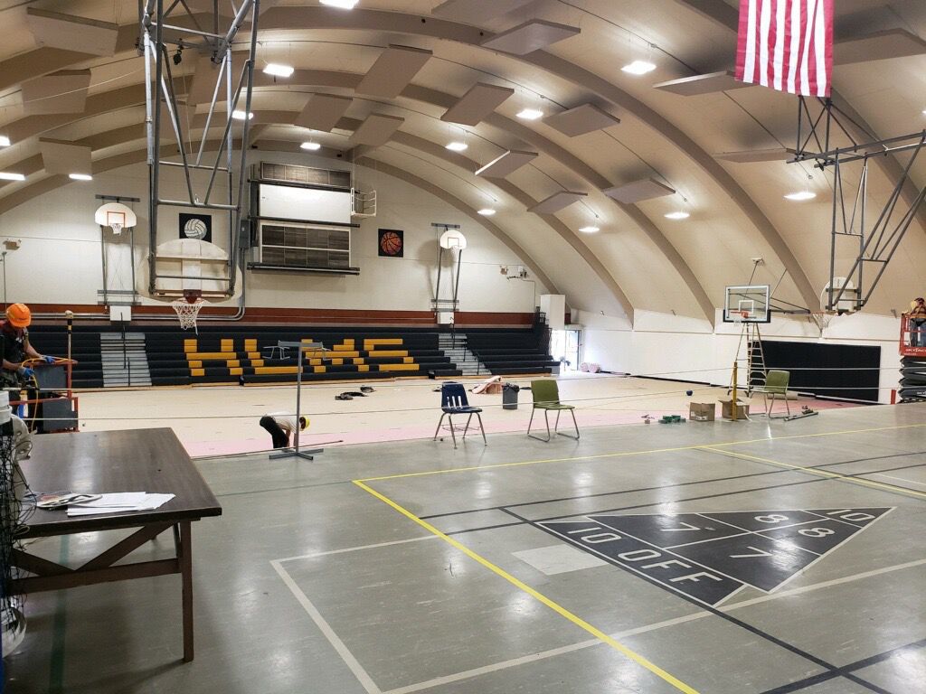 Harbor Lights Middle School being cleaned, restored following fire ...