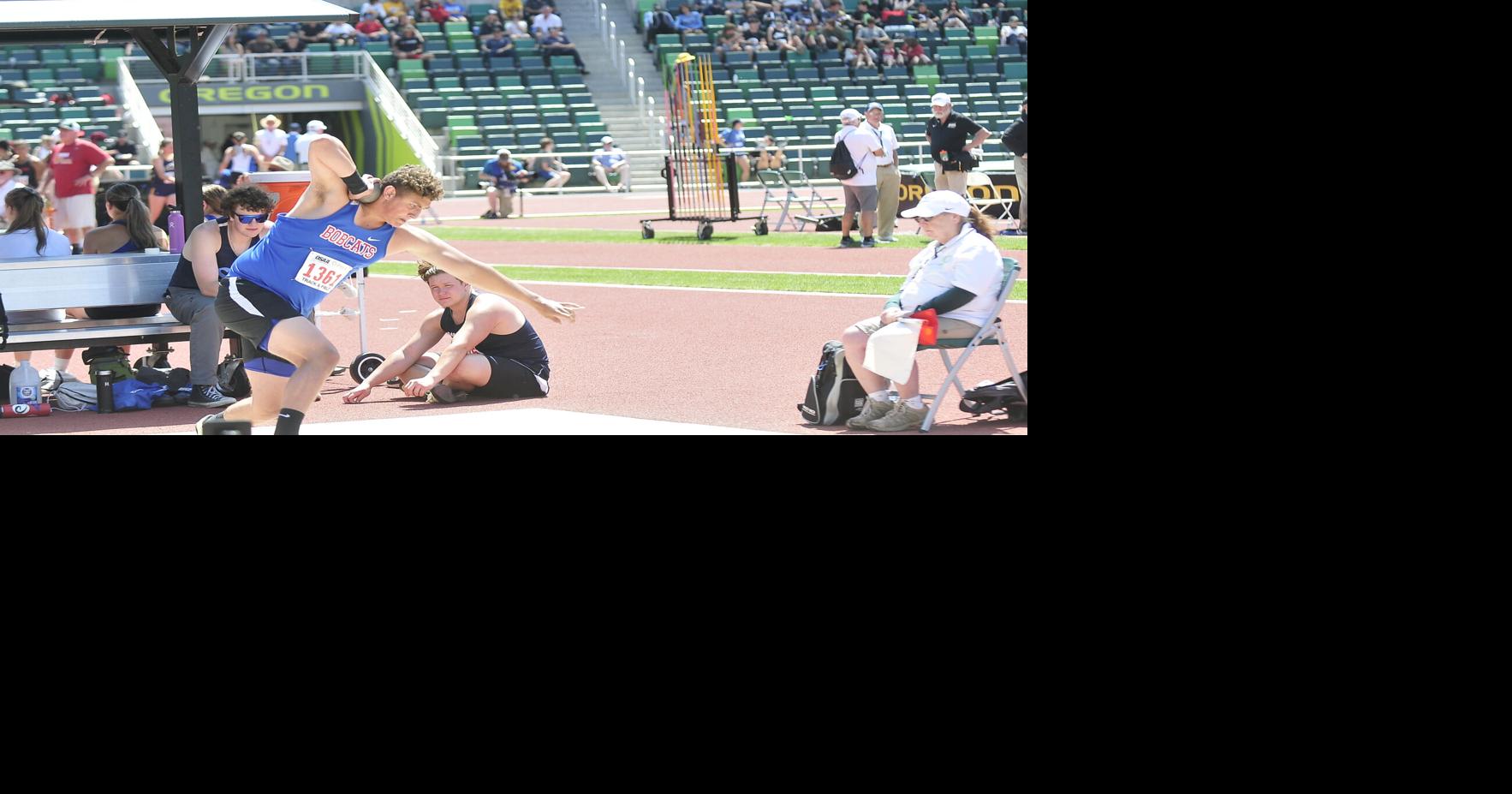 Detzler wins state title in shot put for Myrtle Point | Sports ...