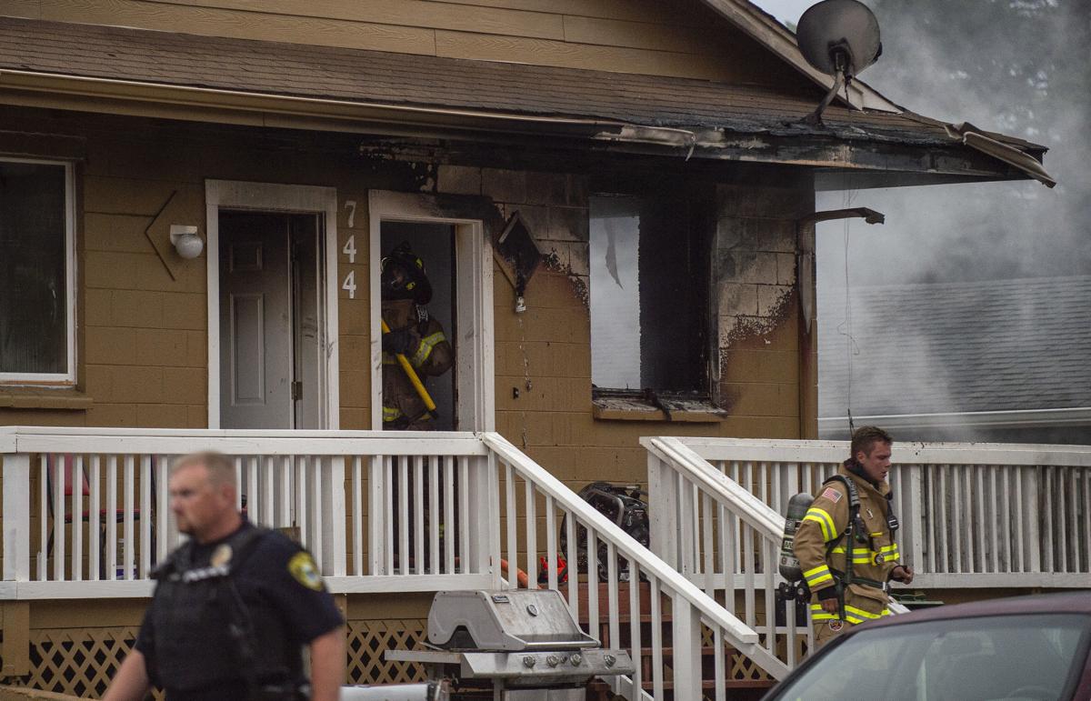 Two People Hospitalized Others Displaced After Fire Inside Coos Bay