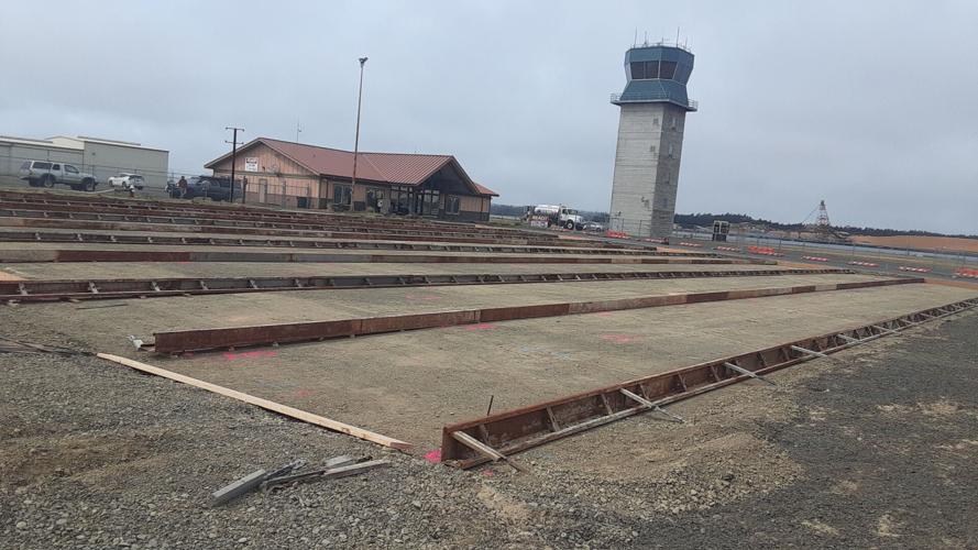 Southwest Oregon Regional Airport replacing World War II era apron ...