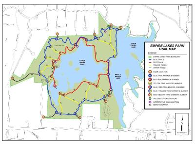 Trail closed for maintenance at Empire Lakes | Local News ...