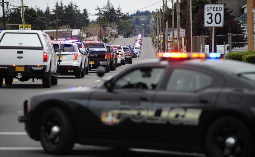 Procession for Deputy Gil Datan | Photo Collections | theworldlink.com