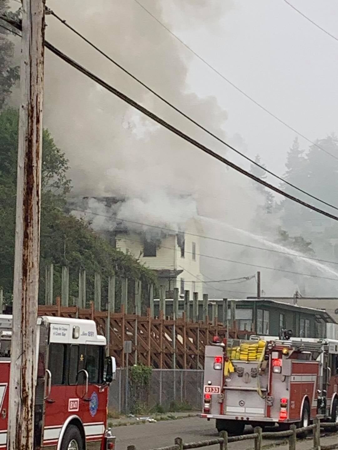 Structure fire destroys Coos Bay apartment complex | Local News ...