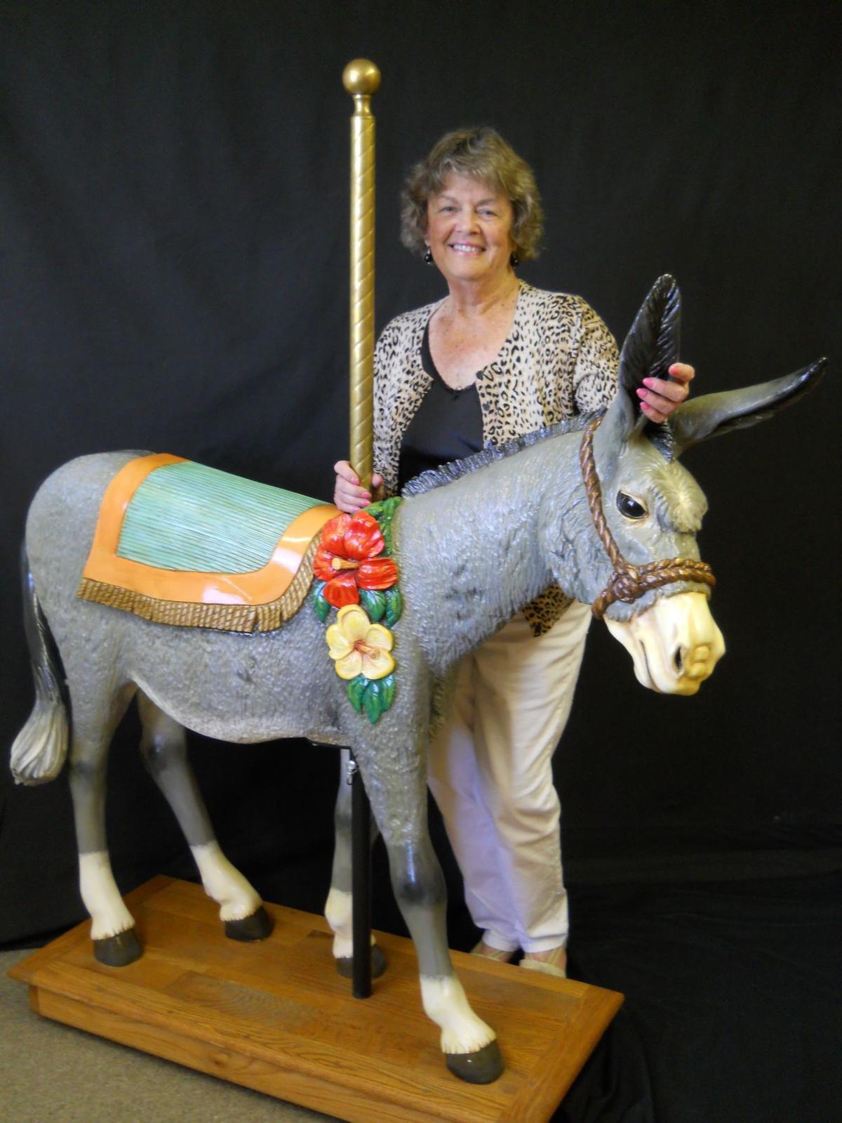 Linda Short sponsors carousel donkey named 'Donkey' | News ...