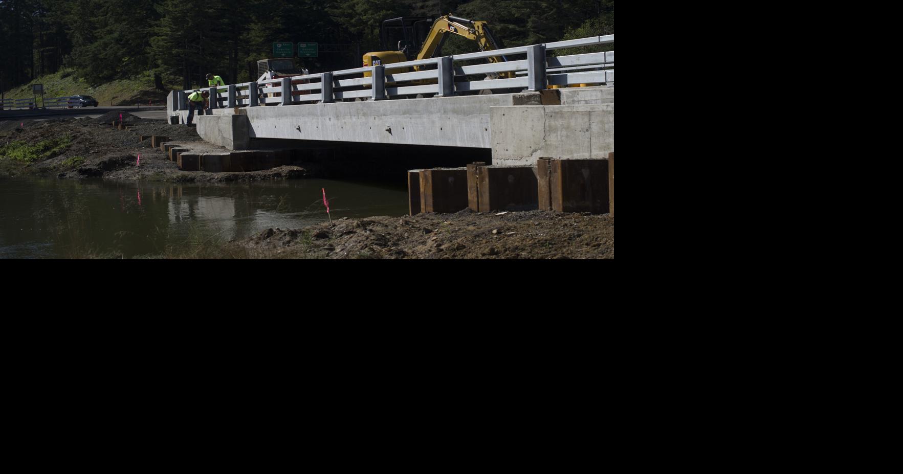 U.S. Highway 101 bridge work to end soon | Local News | theworldlink.com