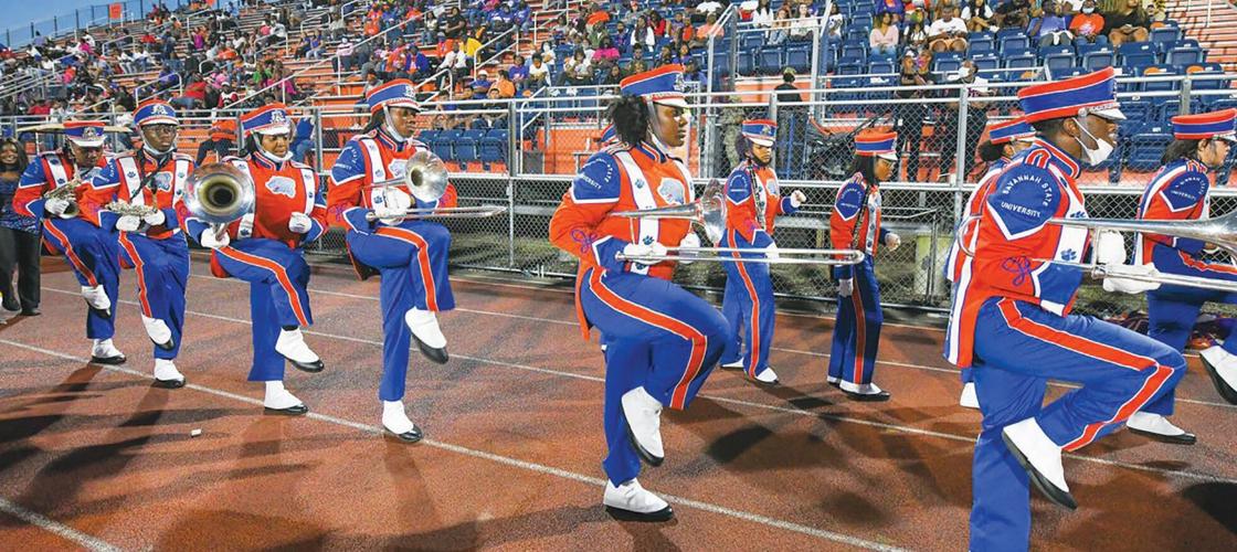 Powerhouse Pride: Savannah State's Marching Band Rallies Support ...