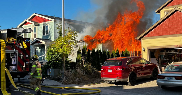 New Details / Flames in the Air: Structure fire in St. Helens | News ...