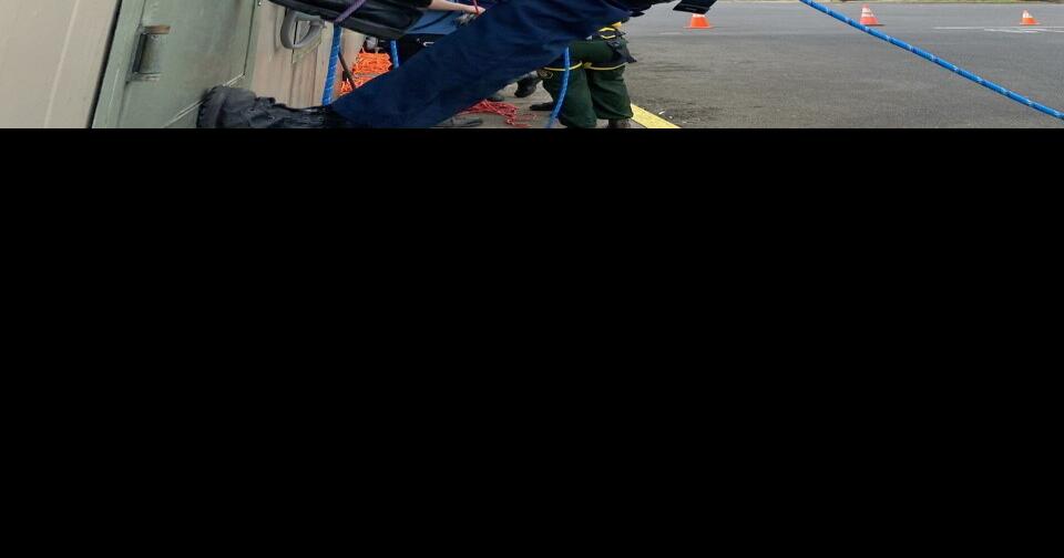 Rope Journey: Local firefighters conduct repel training | News ...