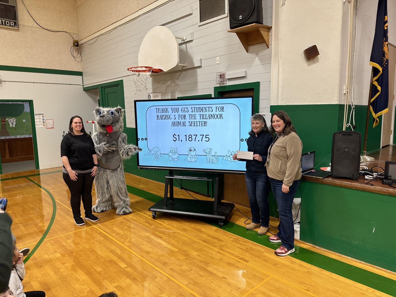 Garibaldi grade schoolers donate $1,100+ to Tillamook Animal Shelter ...