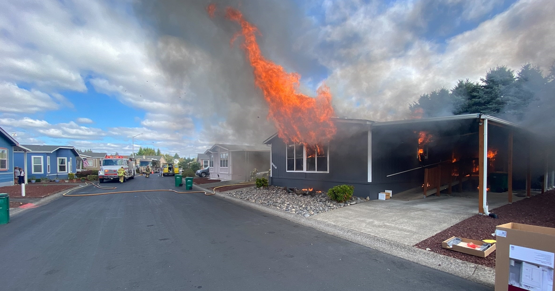 Photos / Advisory follows structure fire that sends 1 person to the ...