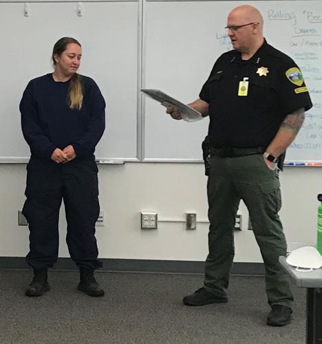 Recognized: Deputy honored for life saving action | News ...