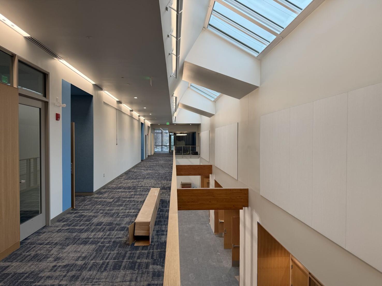 Healthcare Education Building construction in home stretch | News ...