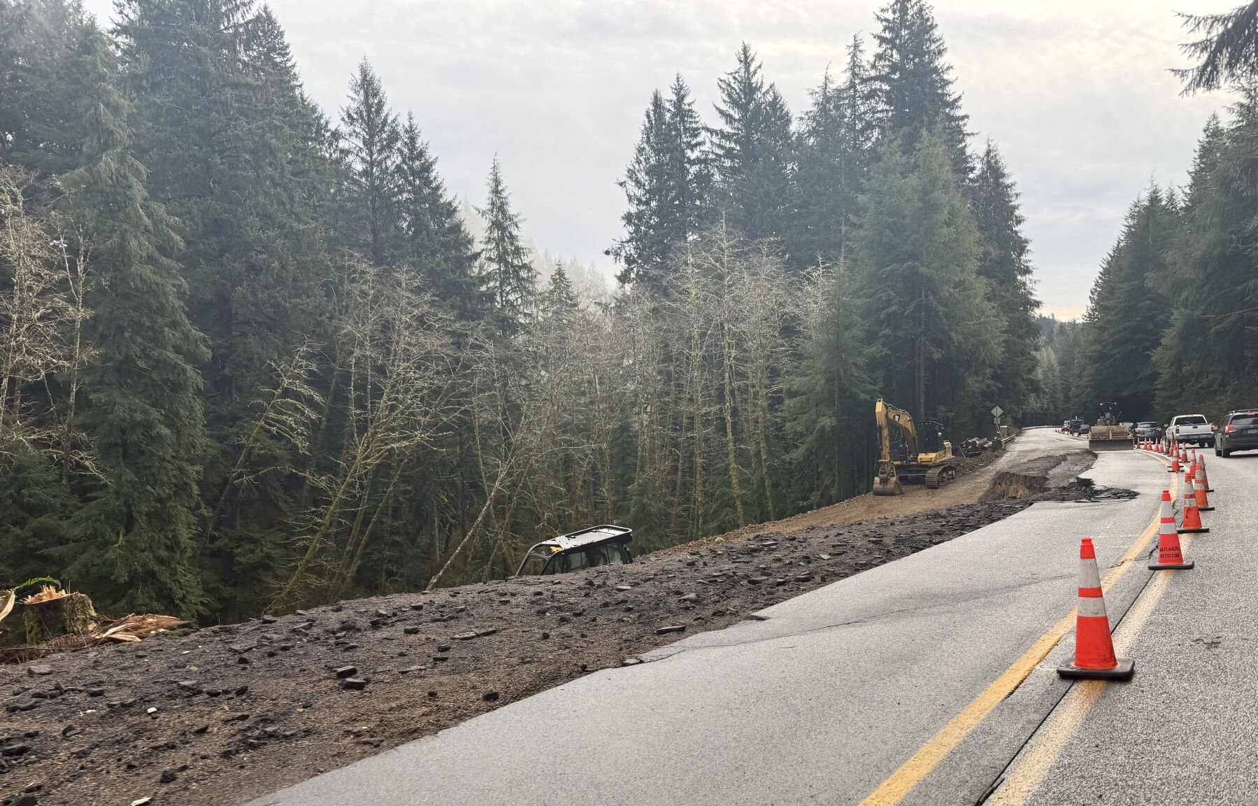 Highway 6 and 101 repairs progress | News | tillamookheadlightherald.com