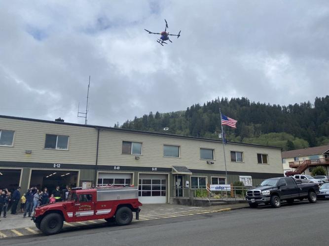 Garibaldi Fire Department takes delivery of donated heavy lifting drone ...
