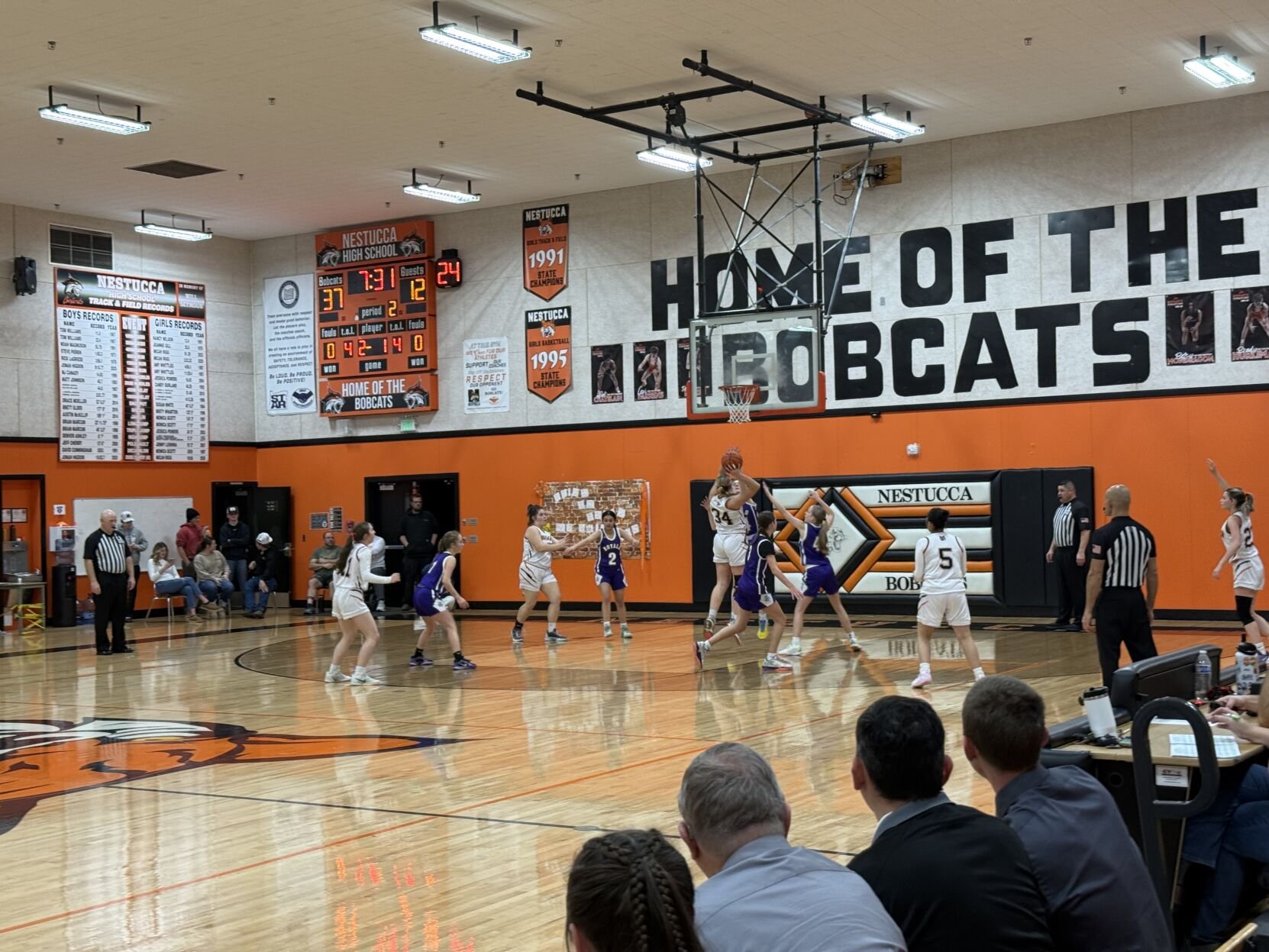 Nestucca girls basketball v Portland Christian ...