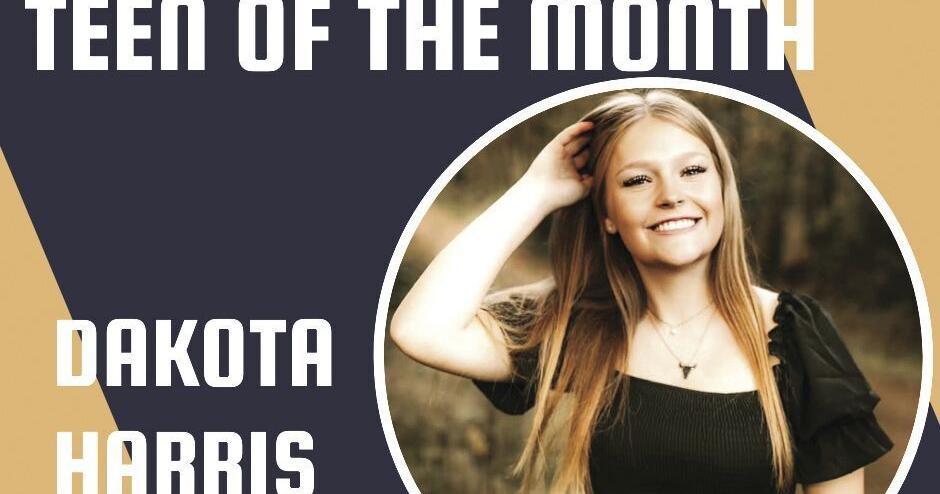 Recognized: Dakota Harris is the January Elks Teen of the Month | News ...