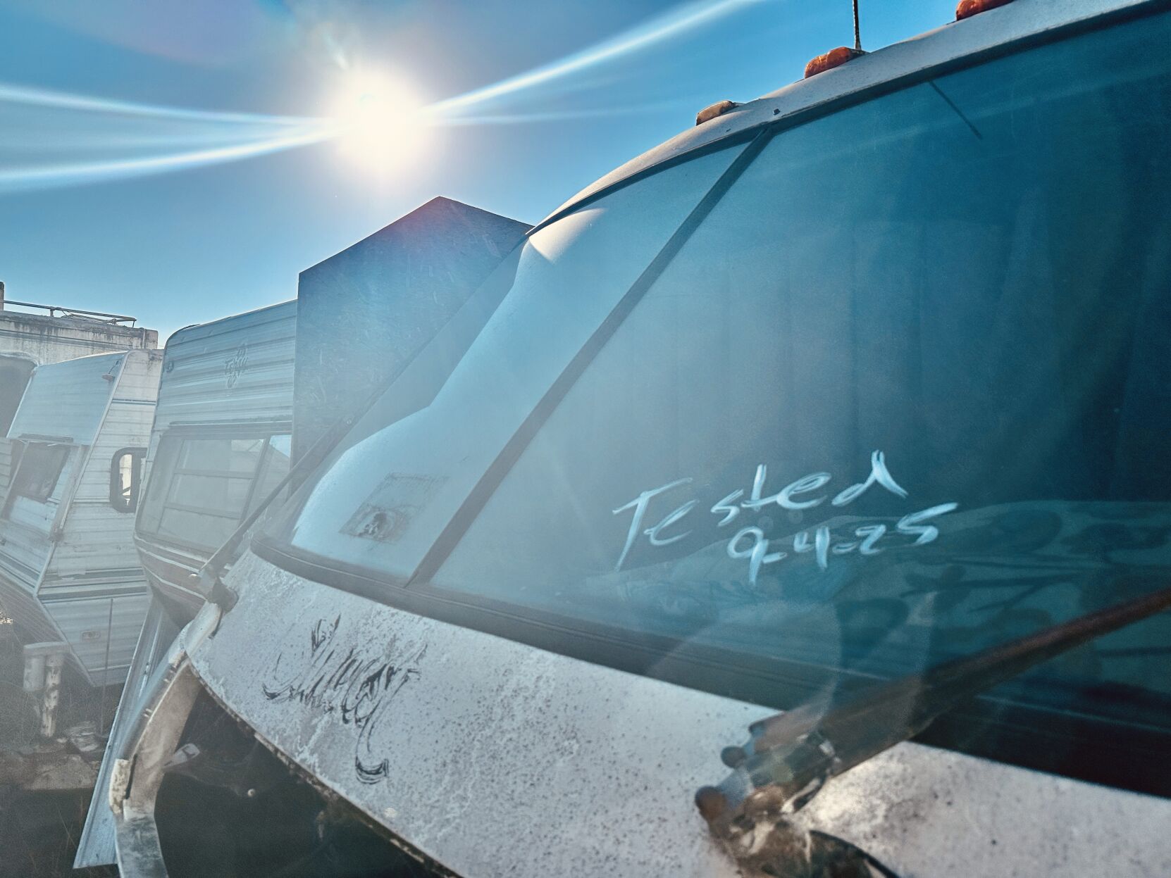 County departments collaborate on abandoned RV removal | News ...