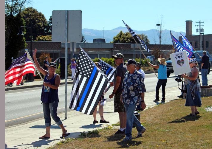 Back the Blue rally takes place, third rally scheduled for September ...
