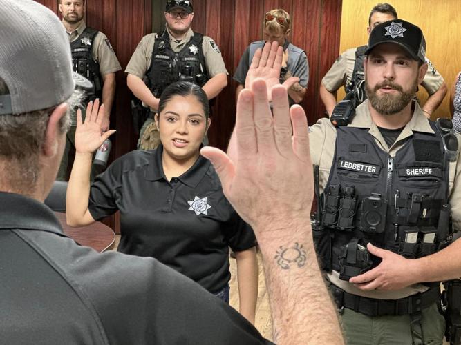 TCSO welcomes new deputy and congratulates a current member | News ...