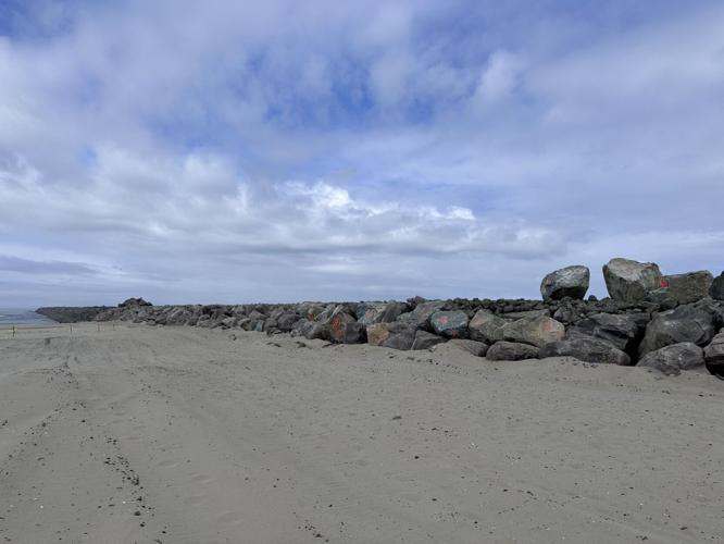 South jetty repair work ahead of schedule | News ...