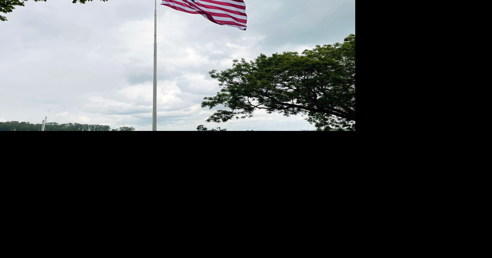 Big Flag: Big winds disable St. Helens iconic flag | News ...