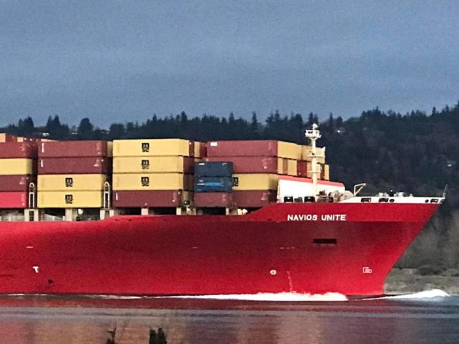 Larger than Noah's Ark: Big vessel on the Columbia River | News ...