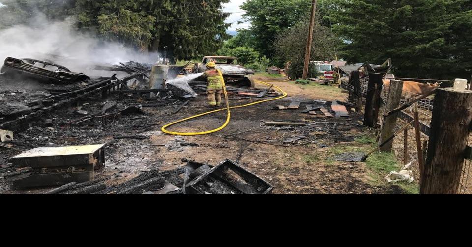 STRUCTURE FIRE: Blaze on Dike Road in Rainier | News ...