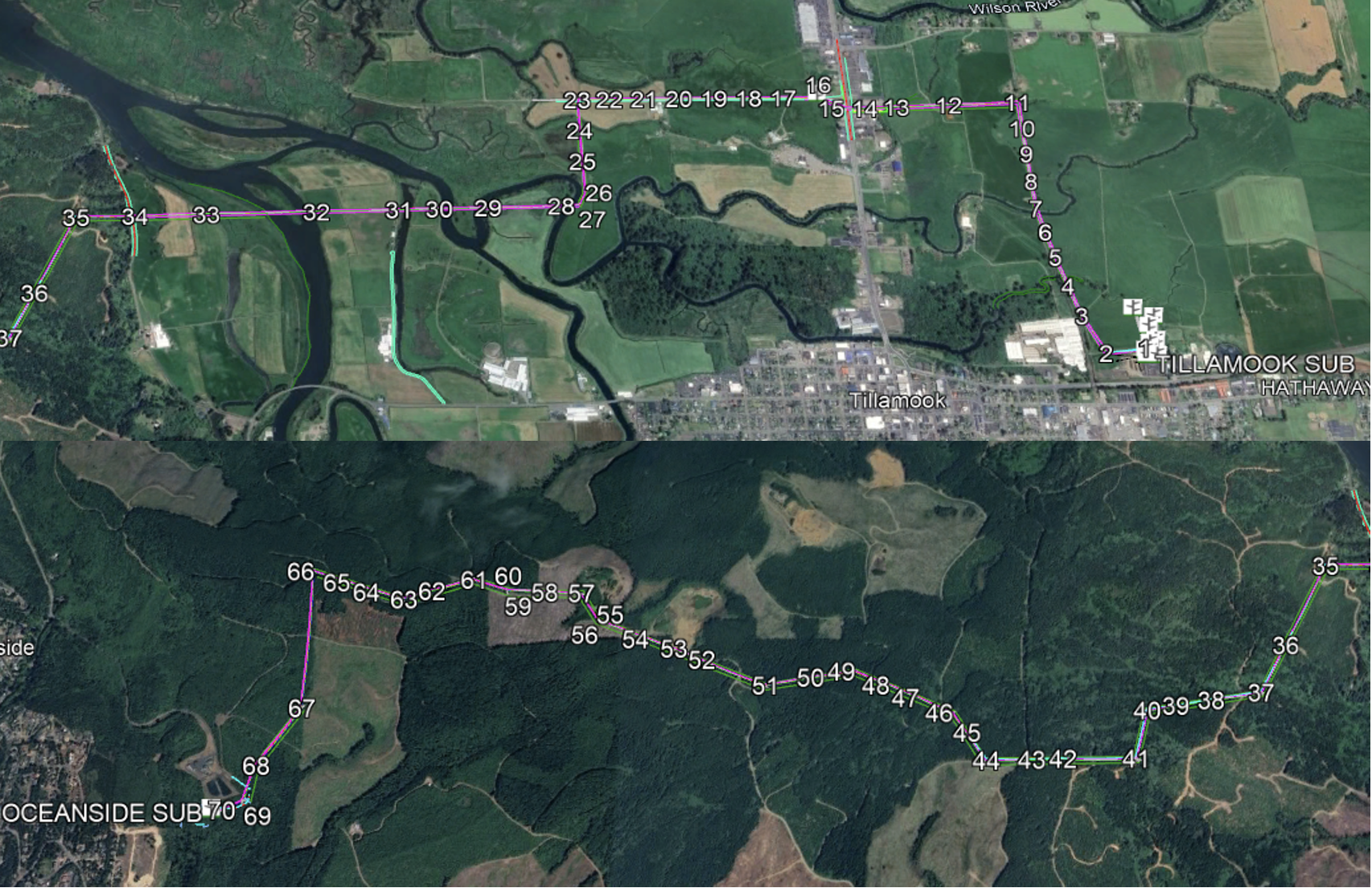 Work progressing on new TPUD transmission line to Oceanside | News ...
