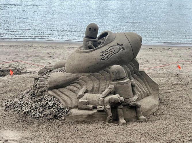 Photos: Sand Island Sand Castle Competition | News ...