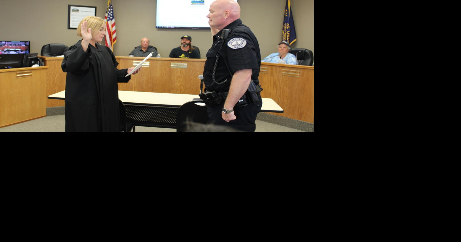New SHPD police chief sworn in at city council work session | News ...