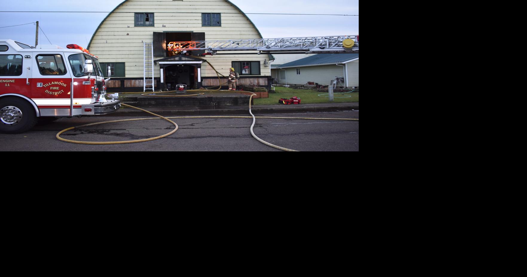 Fire fighters respond to two alarm fire in Tillamook | News ...