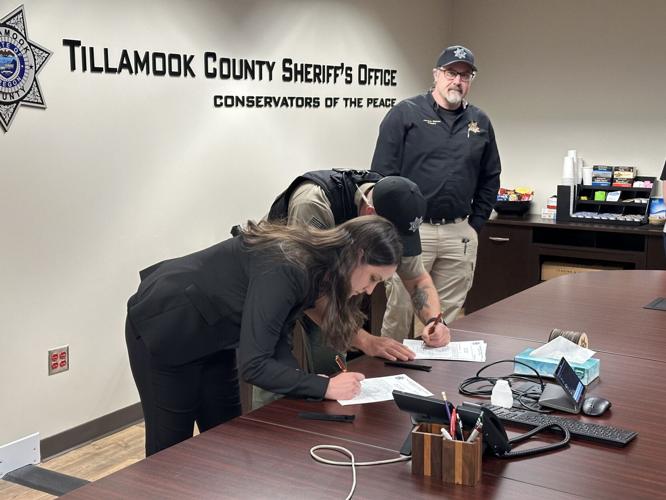 TCSO swears in 2 new deputies | News | tillamookheadlightherald.com